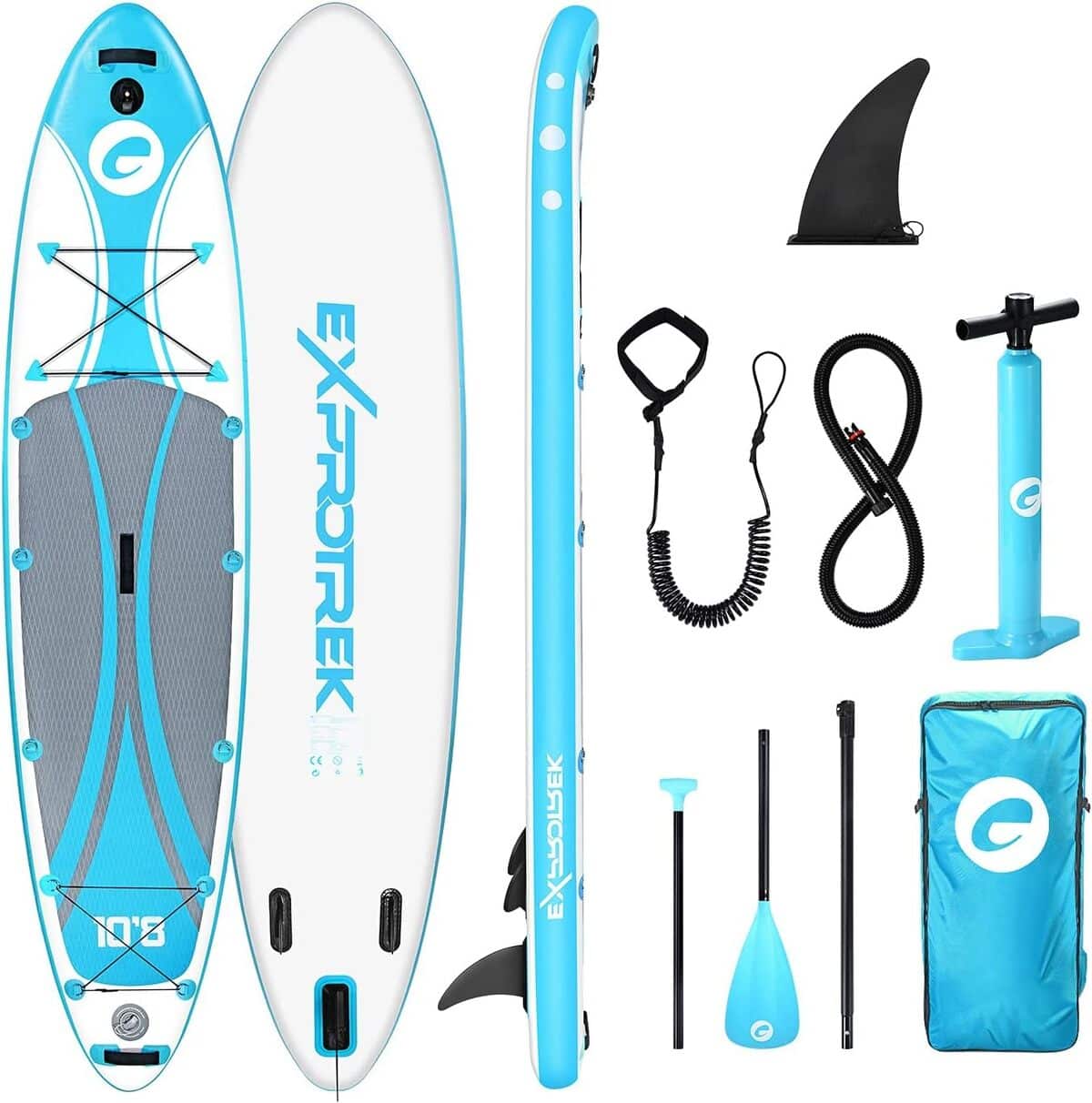 Test complet de la planche stand up paddle gonflable Exprotrek
