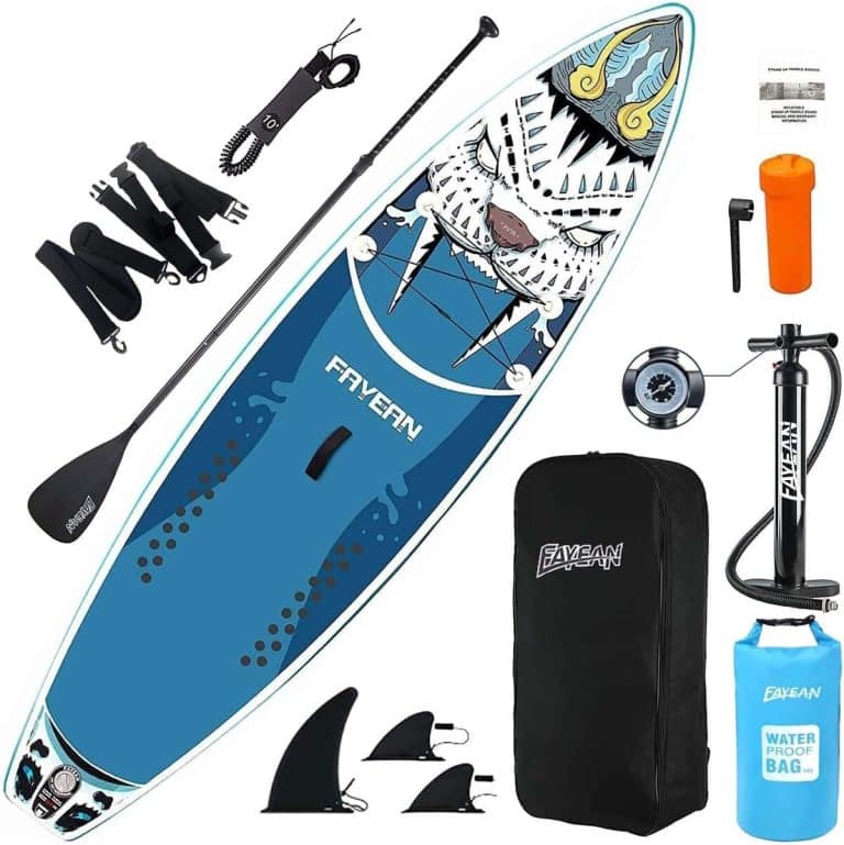 Test du stand up paddle gonflable FAYEAN Tiger 320 cm : performance et ...