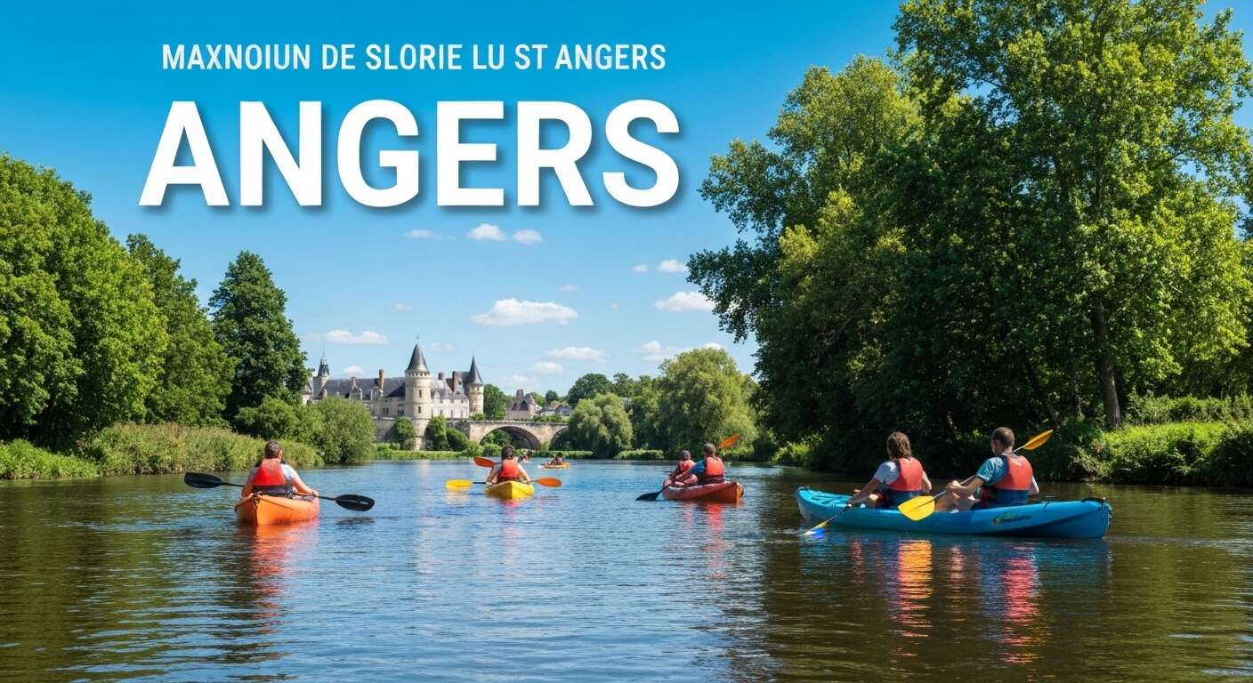 Découverte du canoë-kayak sur la Loire près d'Angers