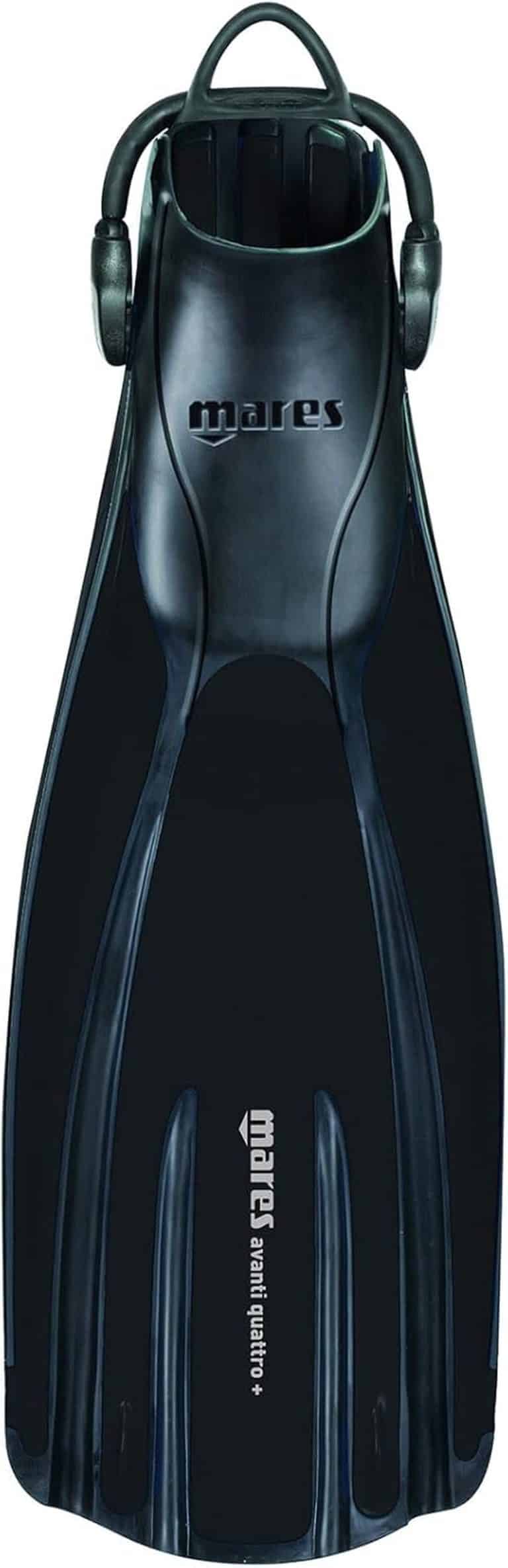 Test des palmes Mares Avanti Quattro Plus : performance et style en noir