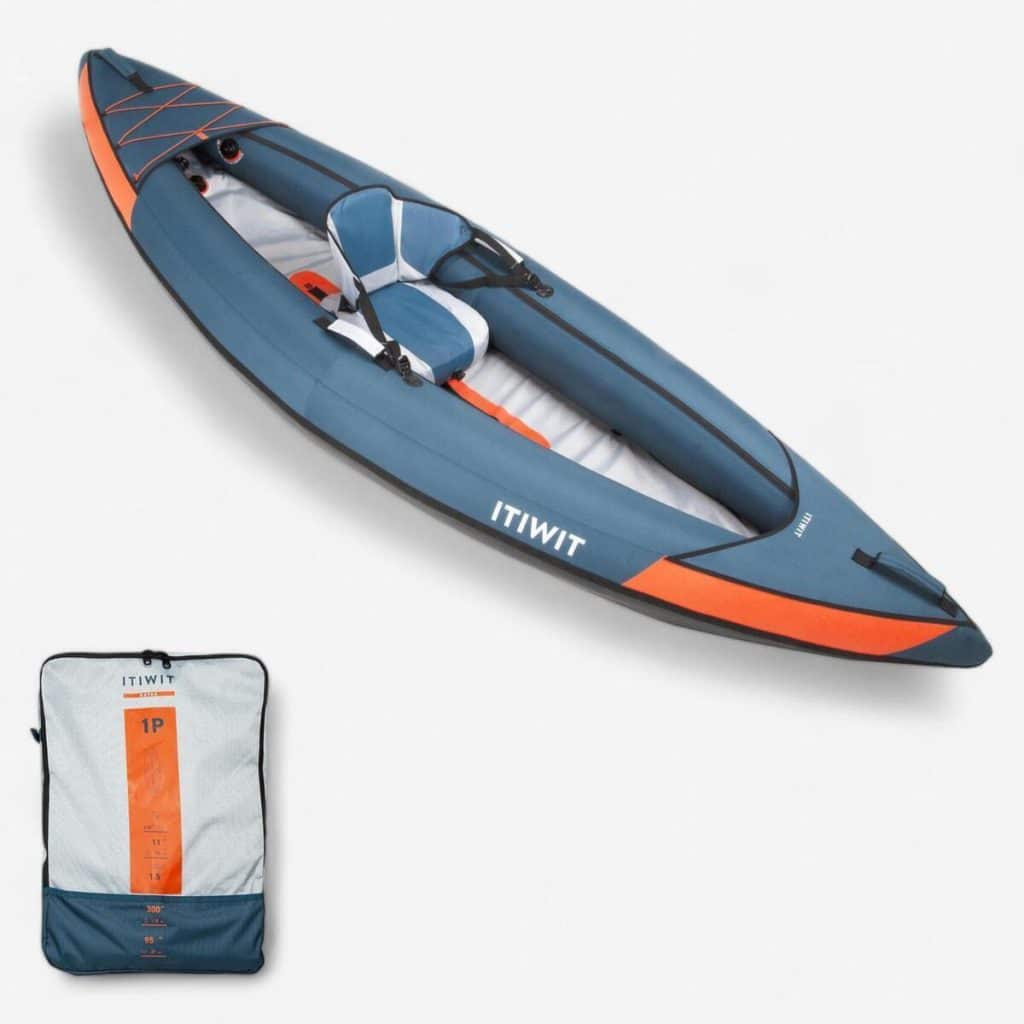 Canoë kayak gonflable Decathlon 1 place : avis et test complet